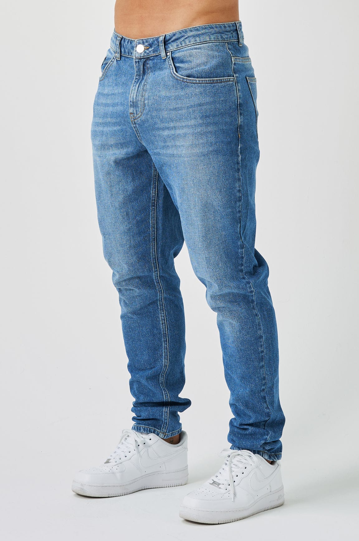 Regular Fit Blue Jeans